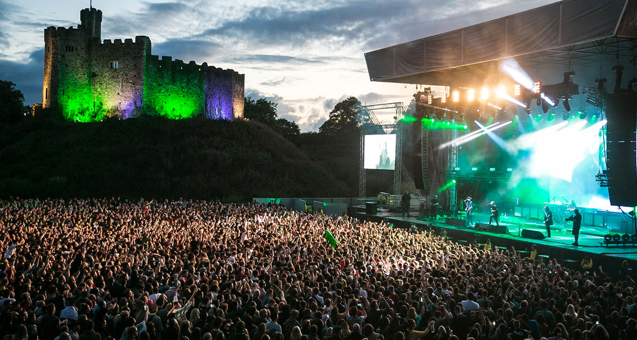 Cardiff Castle / Bute Park Concerts Summer 2026 - Cardiff Bus